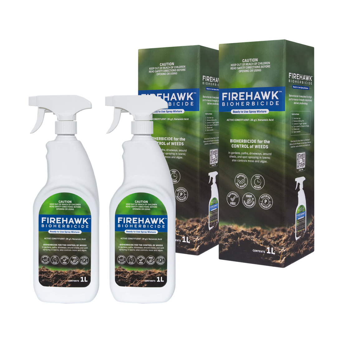 FireHawk™ Bioherbicide Ready-to-Use Spray Mixture - 2L | Naturally Powerful